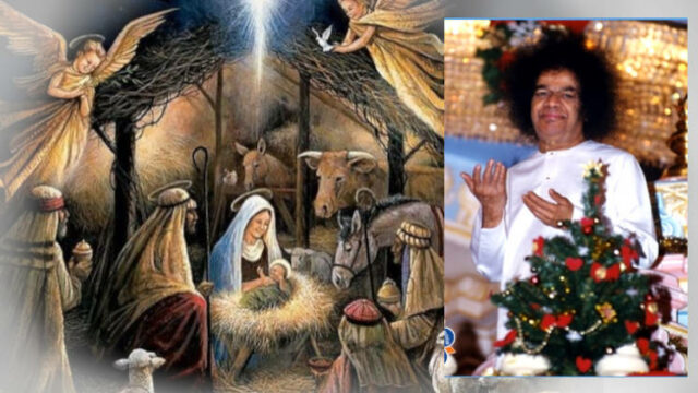 Sai Baba sobre Jesús y la Navidad: «Dios ha encarnado en forma humana ...
